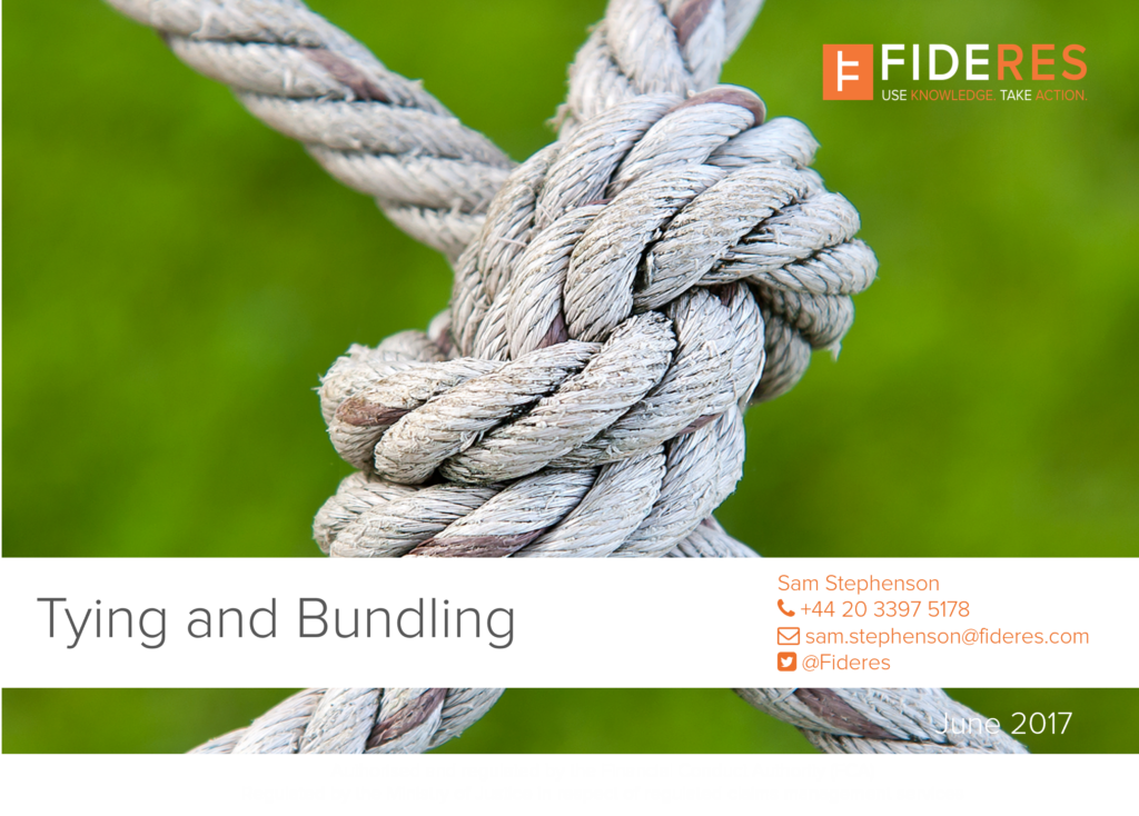 Tying Arrangements - Fideres